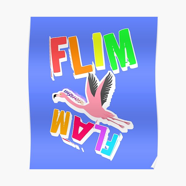 "Flim flam" Poster by Crostone | Redbubble