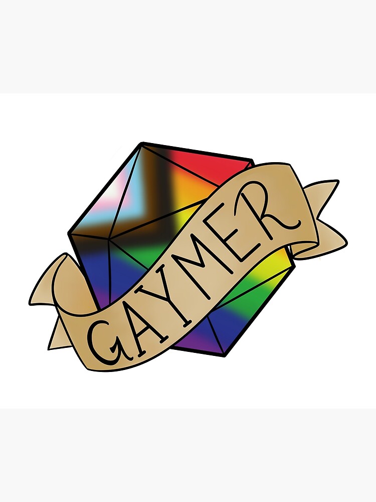 "Gamer Inclusive Gaymer Pride " Poster by SamiDraw | Redbubble