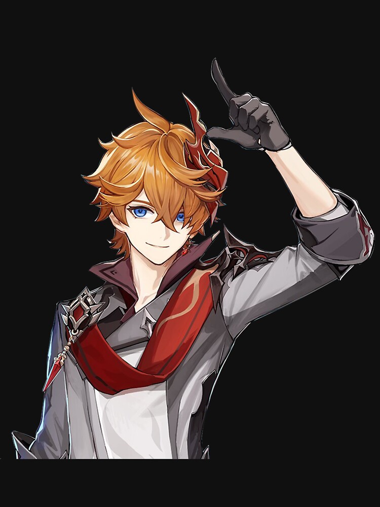 "Childe Tartaglia (Genshin Impact)" T-shirt for Sale by kawaiicrossing ...