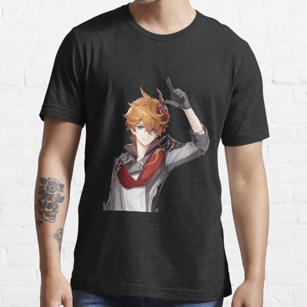 "Childe Tartaglia (Genshin Impact)" T-shirt for Sale by kawaiicrossing ...