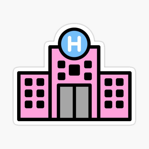 "NURSE DOCTOR cute pink hospital" Sticker for Sale by TamaraSeagrams ...