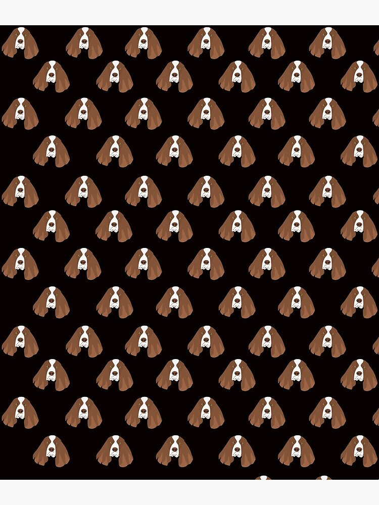 "Springer Spaniel Pattern" Art Print for Sale by PinkDesigns | Redbubble