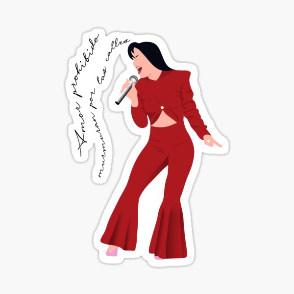 "Selena - Forbidden Love" Sticker for Sale by logaritm88 | Redbubble