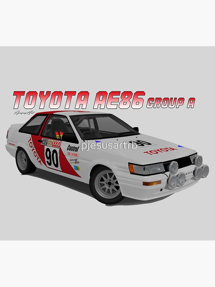 "Toyota AE86" Poster for Sale by pjesusartrb | Redbubble
