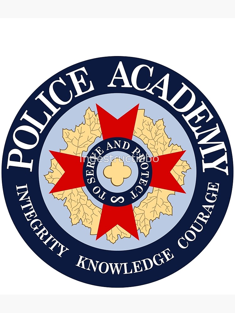 "Police Academy" Poster for Sale by Indestructibbo | Redbubble