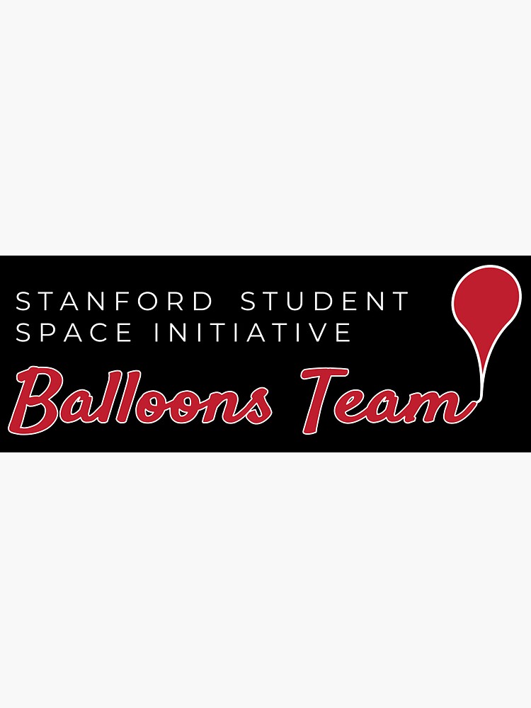 "SSI Balloons" Sticker for Sale by StanfordSSI | Redbubble