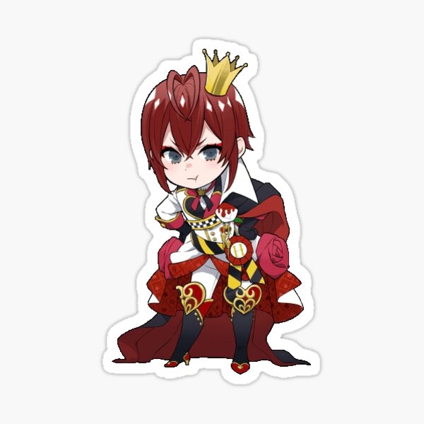 "Twisted Wonderland Riddle Rosehearts - Chibi" Sticker for Sale by ...