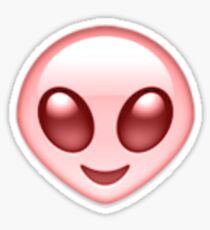 Alien Emoji: Stickers | Redbubble