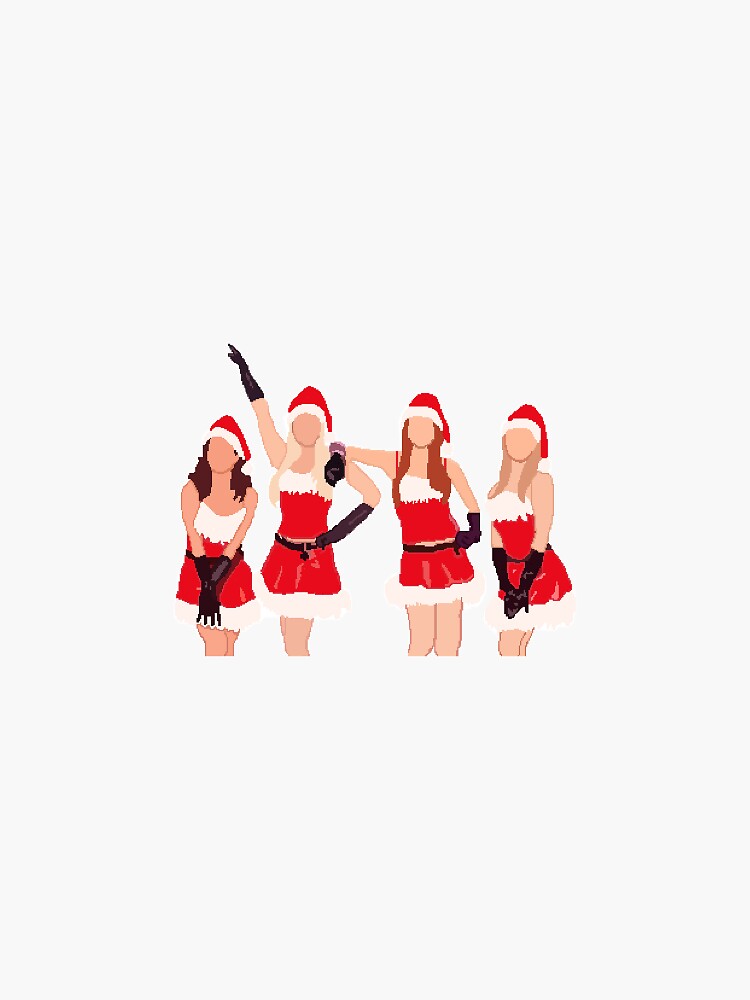 "MEAN GIRLS CHRISTMAS STICKER" Sticker by H-bstickers | Redbubble