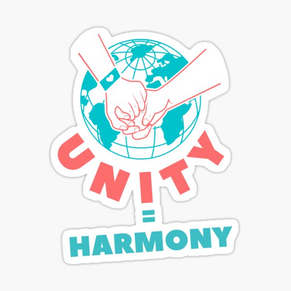 "Unity " Sticker for Sale by ItsADecoy | Redbubble