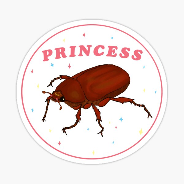"Princess Junebug Beetle" Sticker for Sale by kjostudio | Redbubble
