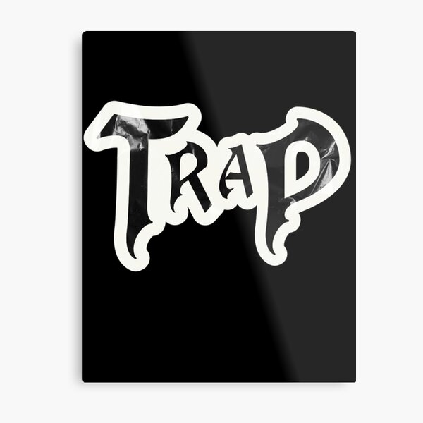 Trap House Logo Metal Prints | Redbubble