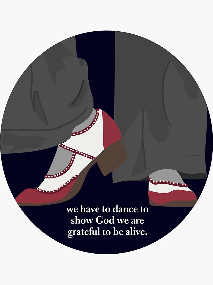 "We Have to Dance Jojo Rabbit Quote" Sticker for Sale by allielaurie ...