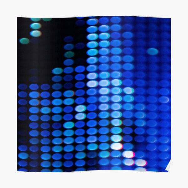 "Flashing lights Orbs Design" Poster for Sale by AmdracOnline | Redbubble
