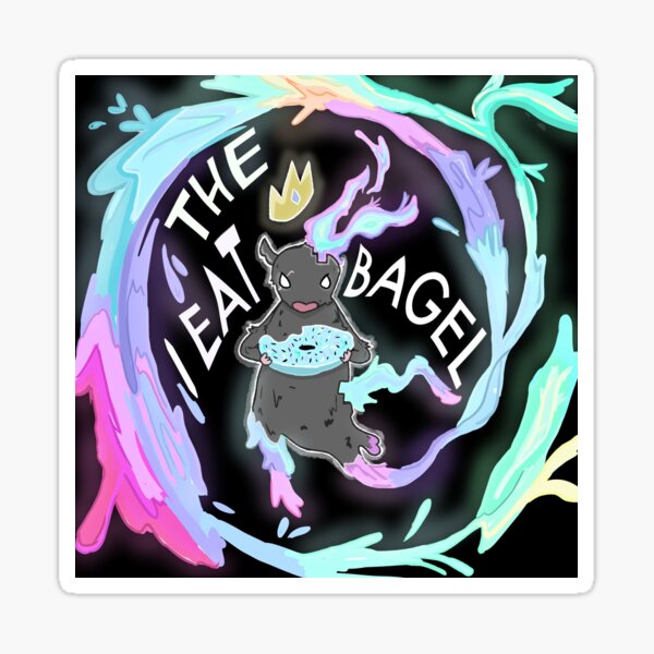 "Kugrash Bagel of All Things Dimension 20" Sticker for Sale by ...