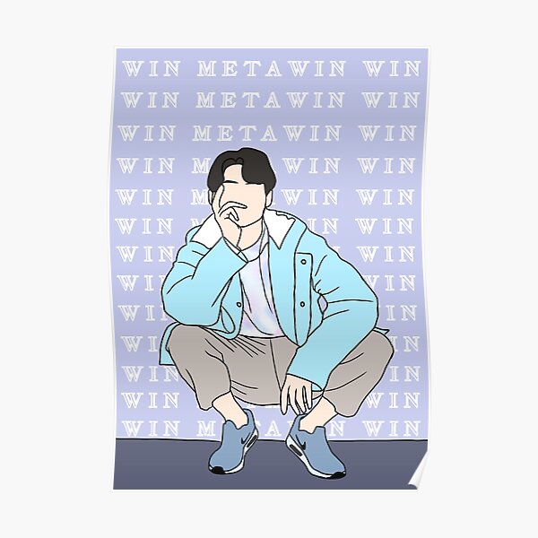 "WIN METAWIN" Poster for Sale by NivaFadhila | Redbubble