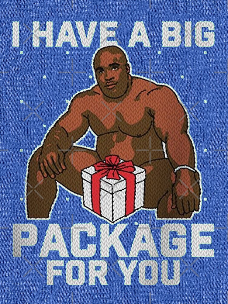 "I have a big package for you Christmas gift" Lightweight Sweatshirt ...