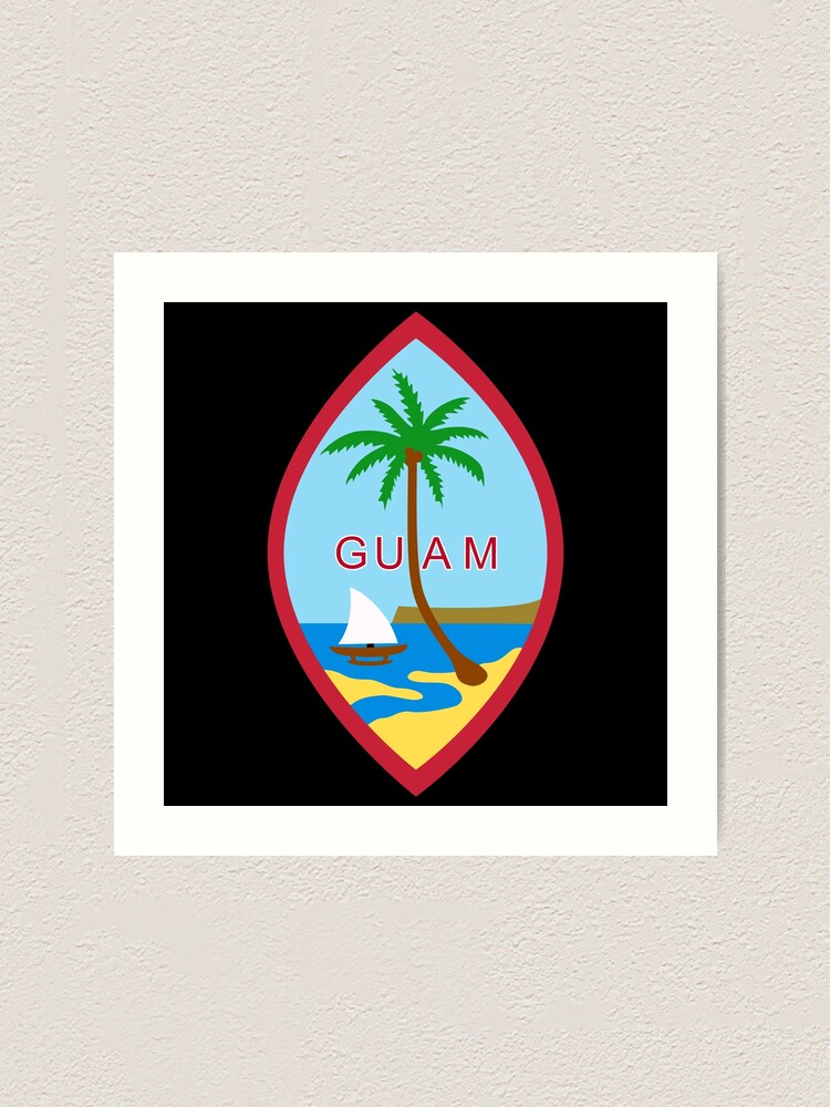 "The Great Seal of Guam - Used on the Guam Flag" Art Print by Official ...