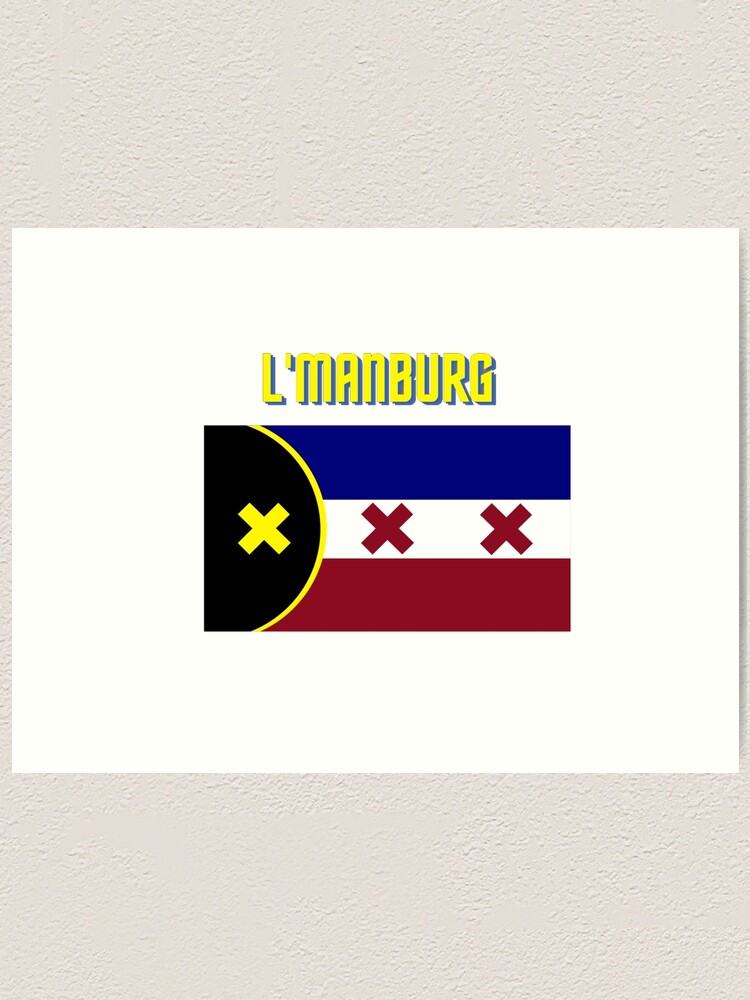 " lmanberg flag" Art Print by Thegames | Redbubble