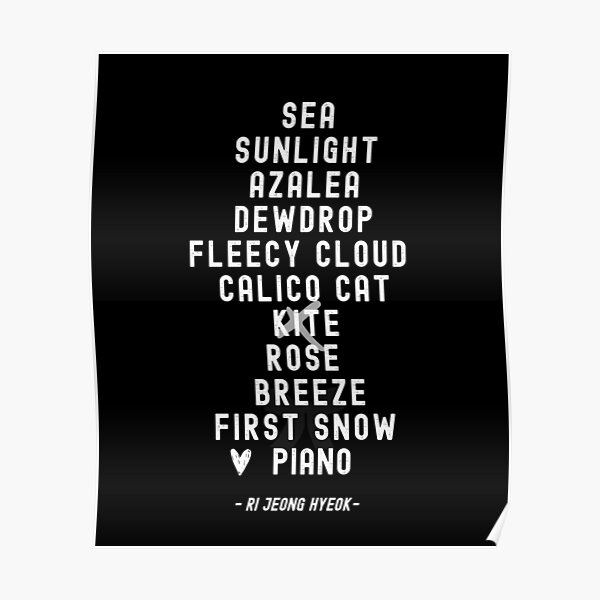 "Captain Ri's 10 Nice Words by CLOY Merch" Poster for Sale by cloymerch ...