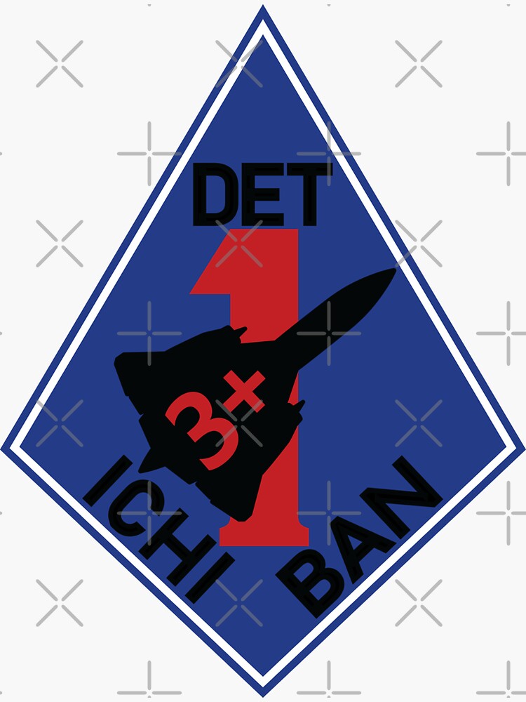 "SR-71 DET 1 Kadena Air Base" Sticker for Sale by mouselmeg | Redbubble