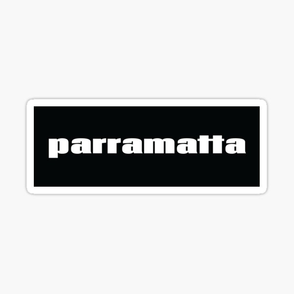 "Parramatta" Sticker for Sale by ProjectX23 | Redbubble
