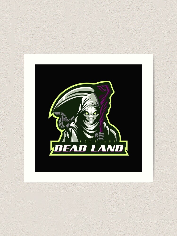 "Dead land artwork for gamer" Art Print by Xainny | Redbubble