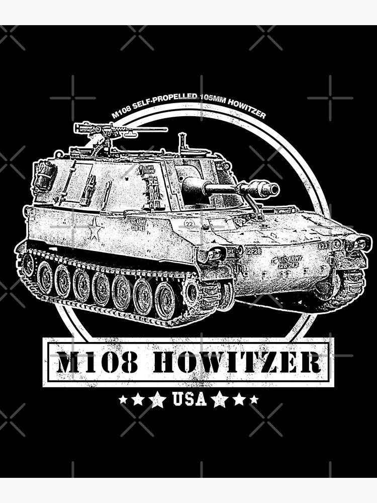 "M108 Howitzer" Poster by RycoTokyo81 | Redbubble