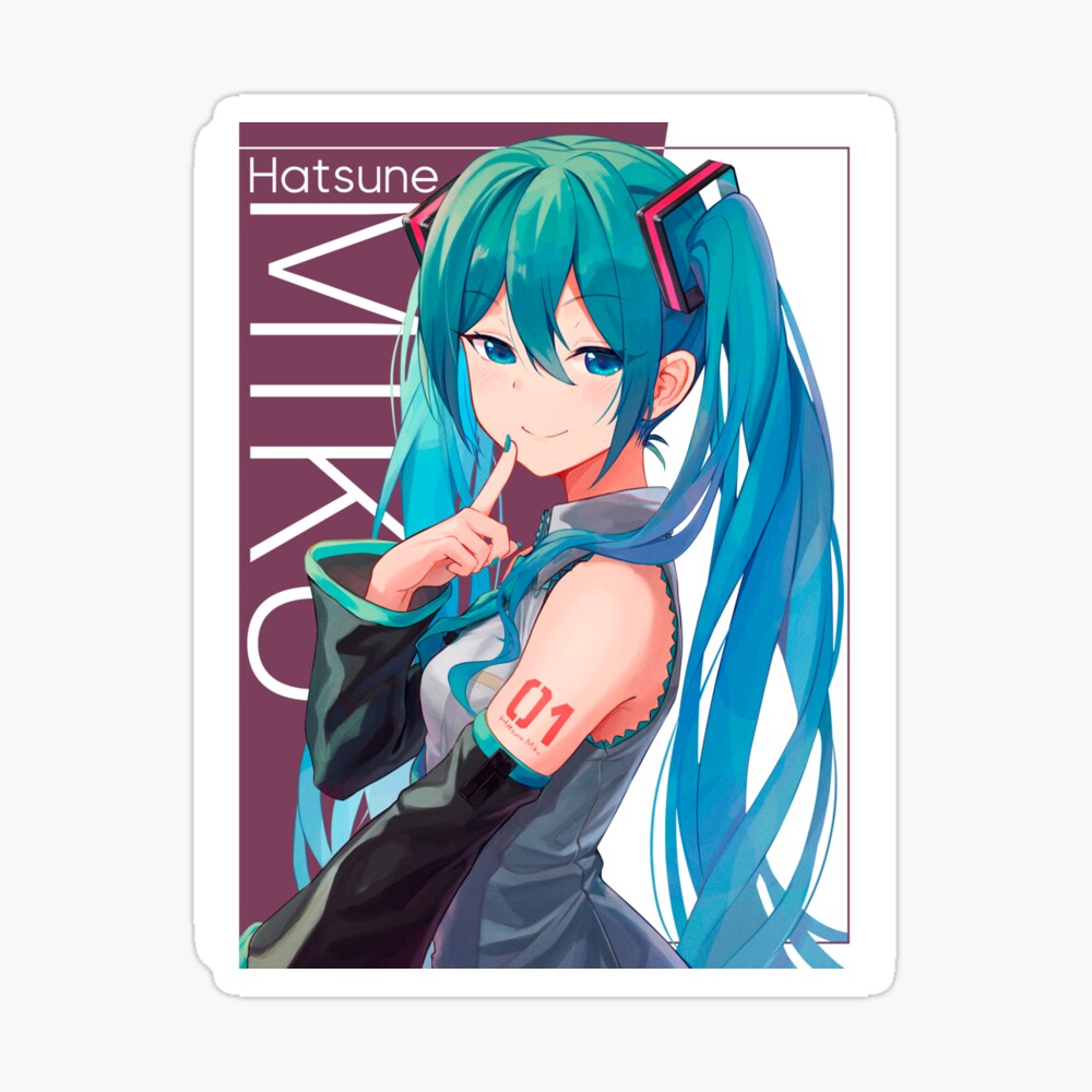 Hatsune Miku Vocaloid poster Art & Collectibles Digital Prints etna.com.pe