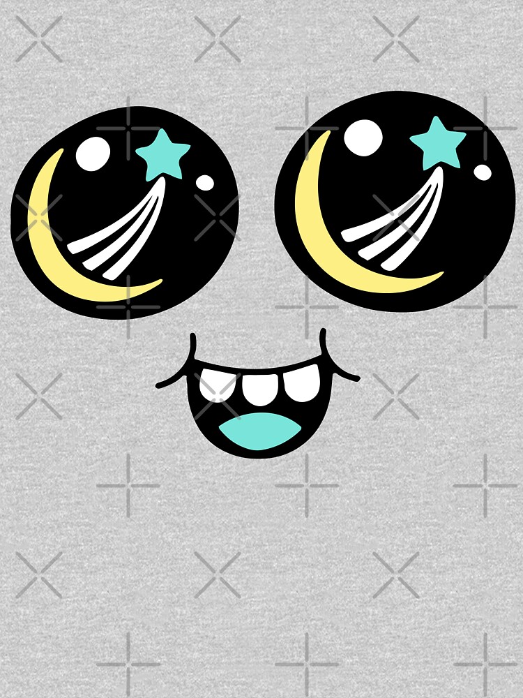 Sweat à capuche épais enfant « kawaii étoile filante yeux sourire ...