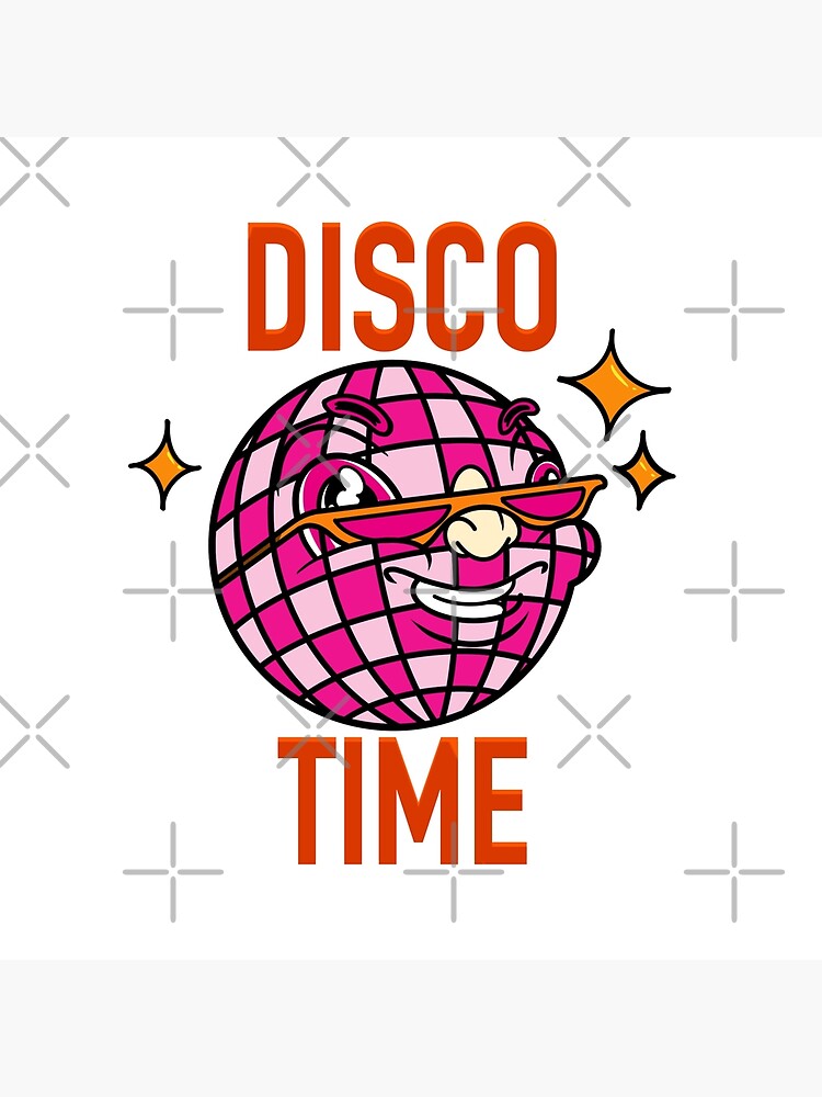 "Disco Time" Poster by Artthree | Redbubble