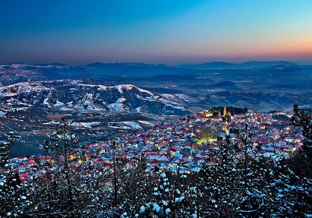 "Livadi village, Mount Olympus" by Hercules Milas | Redbubble