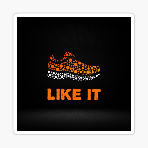 "Shoes logo" Sticker for Sale by Danyalkhan | Redbubble