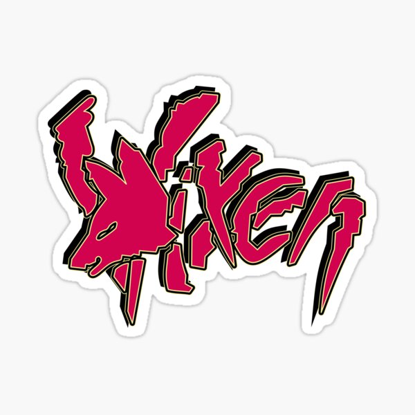 "80's All Female Hard Rock" Sticker by SonyaJep | Redbubble