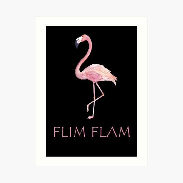 Albert Mr Flim Flam Roblox Flamingo Albertsstuff Art Prints | Redbubble