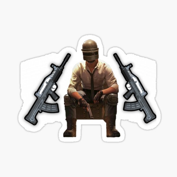 "designs for pubg fans" Sticker by walidfordesigns | Redbubble
