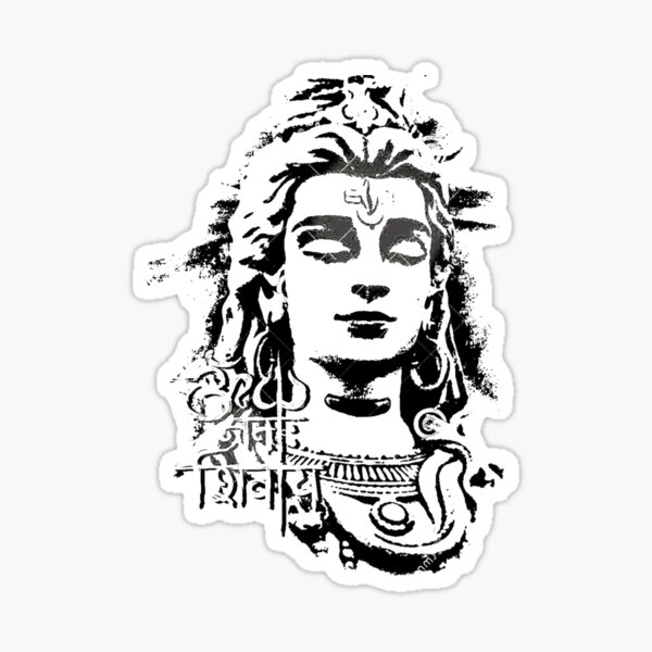 "Lord shiva" Sticker for Sale by SurabhiR | Redbubble