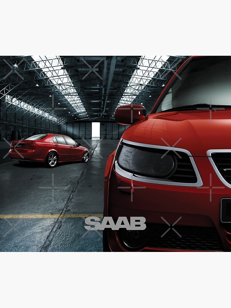 "SAAB Jet Inspired" Poster for Sale by saabatomic | Redbubble