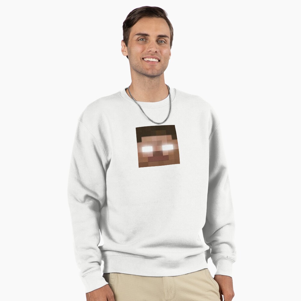 "Herobrine" Sticker for Sale by DrSauce | Redbubble