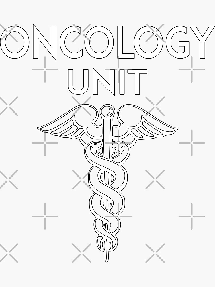 "Oncology team unit, hospital ward, healthcare staff" Sticker for Sale ...