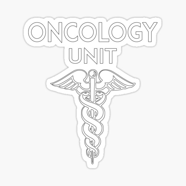 "Oncology team unit, hospital ward, healthcare staff" Sticker for Sale ...