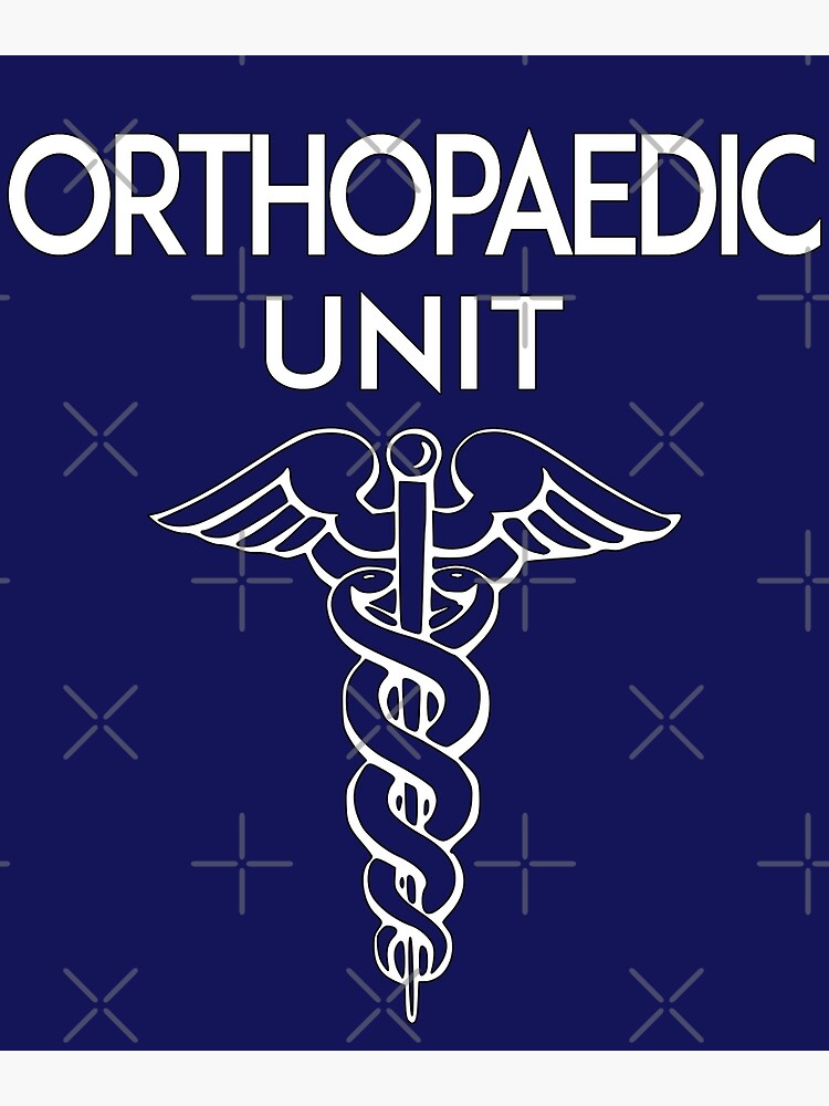 "Orthopaedic team unit, hospital ward, healthcare staff" Poster for ...