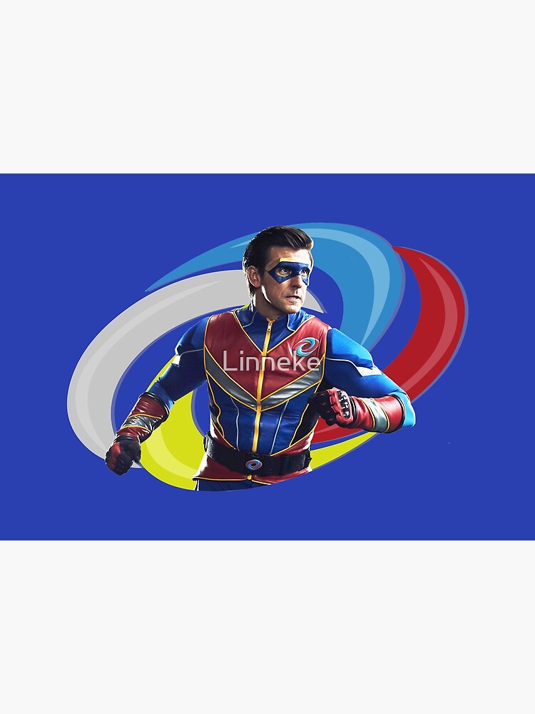 "Captain Man - Ray - Logo" Mask for Sale by Linneke | Redbubble