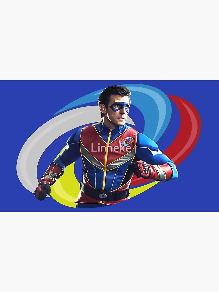 "Captain Man - Ray - Logo" Photographic Print by Linneke | Redbubble
