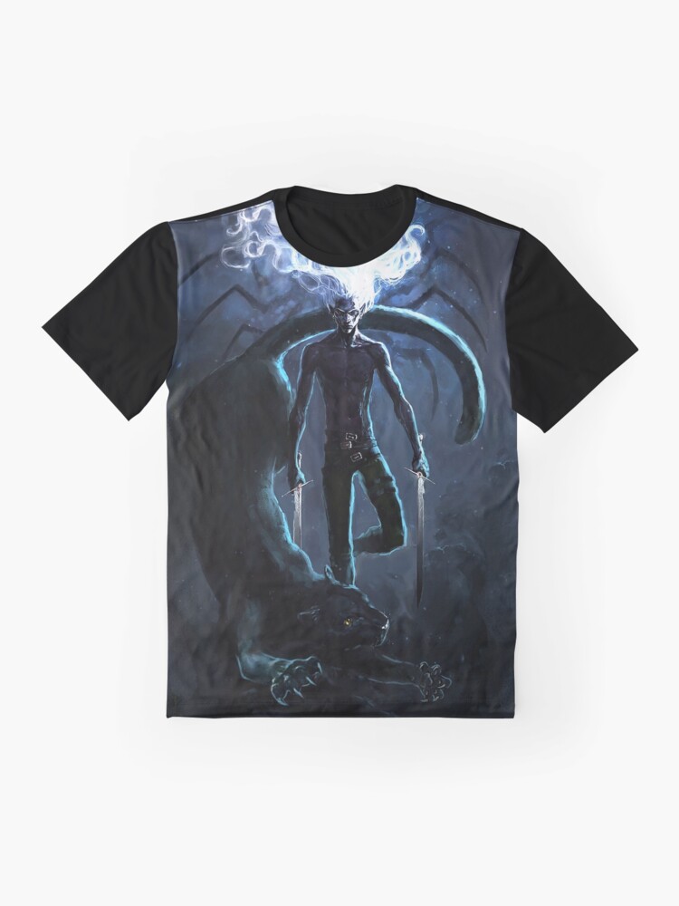 "Forgotten Realms Drizzt Guen Do'Urden Drow" T-shirt by idwearit ...