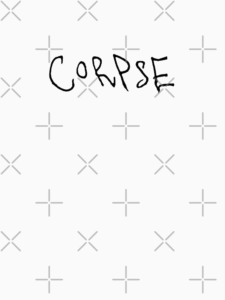 "CORPSE handwriting" T-shirt for Sale by bulbasass | Redbubble | corpse ...