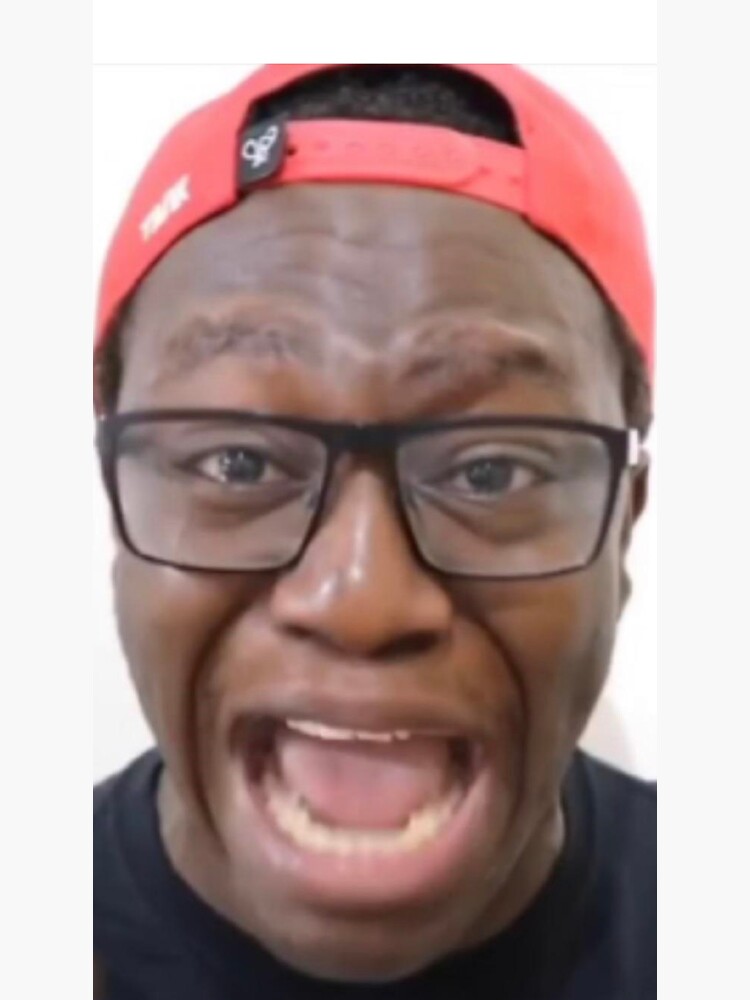 "Crying Deji Meme" Sticker for Sale by Trumpsyy | Redbubble