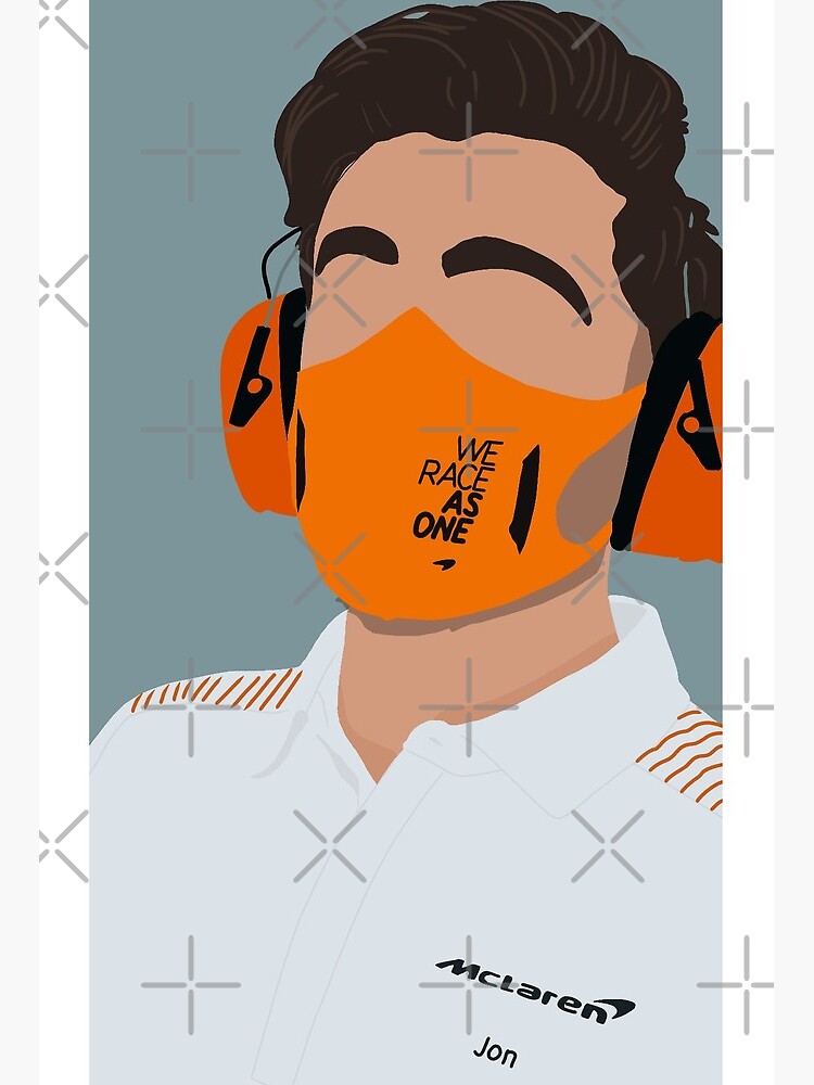 "Jon Malvern, Lando Norris' coach and trainer for McLaren in 2020" Art ...