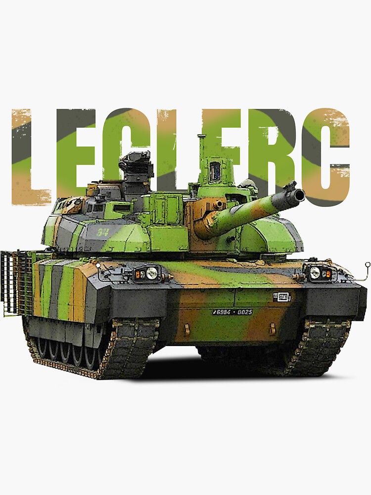 "Leclerc Tank" Sticker for Sale by Le-Graoully | Redbubble