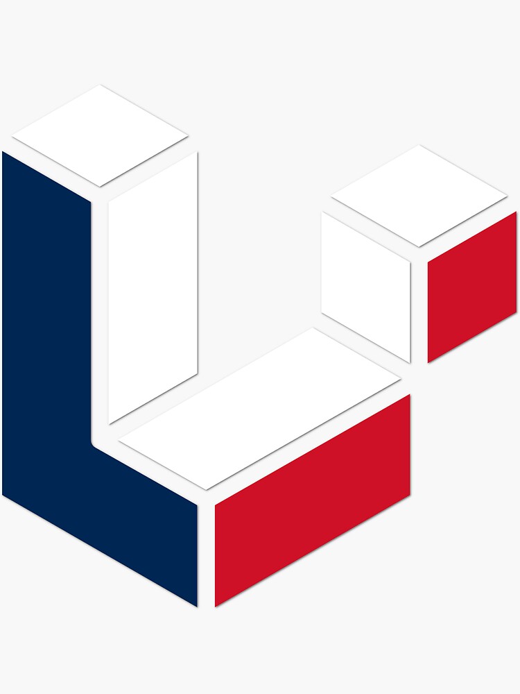 "Laravel logo with the flag of France" Sticker for Sale by WiloAhadi ...
